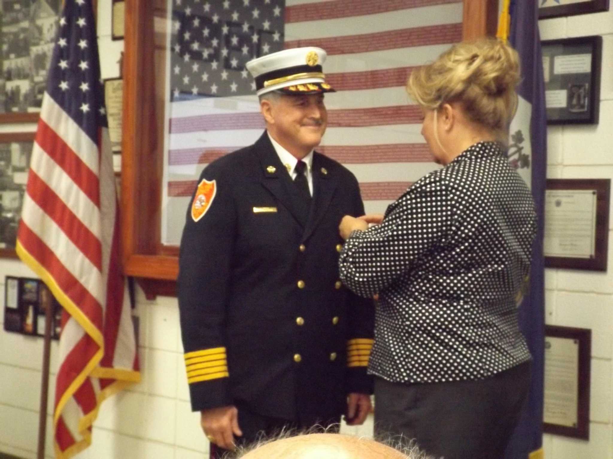 Michael Howley sworn in as Middletown’s new South Fire District chief