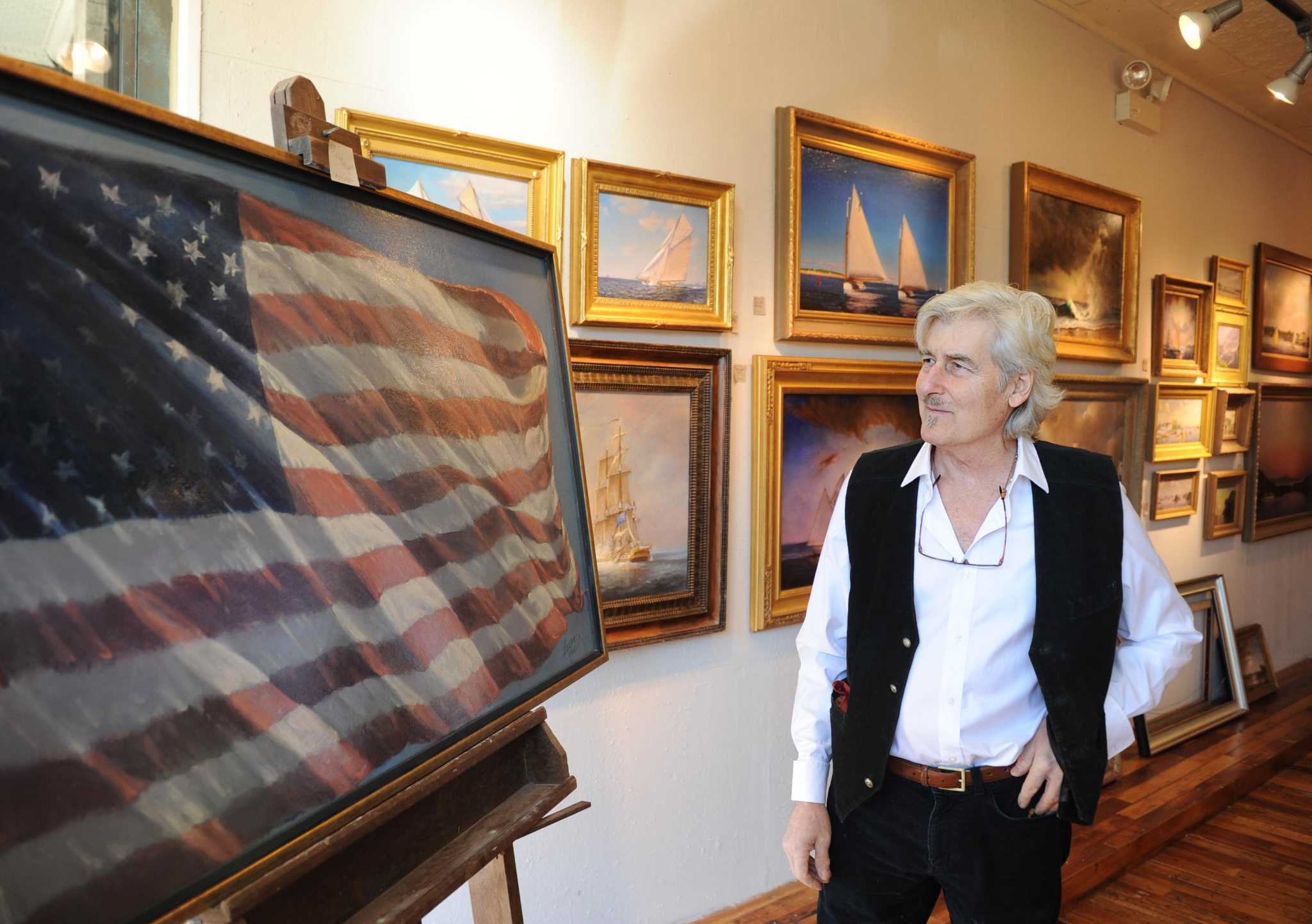 Local artist opens Greenwich Avenue gallery