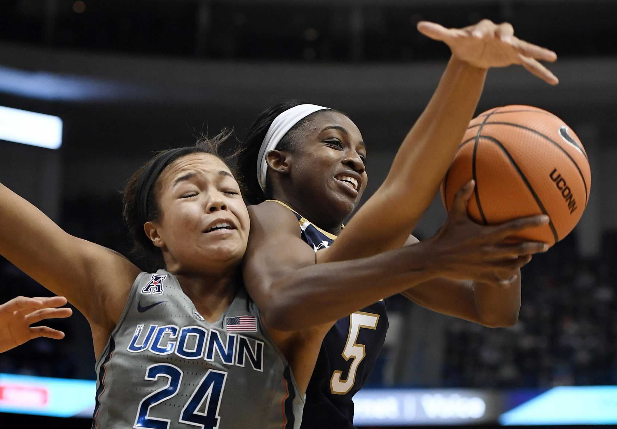 UConn women rally for win over rival Notre Dame