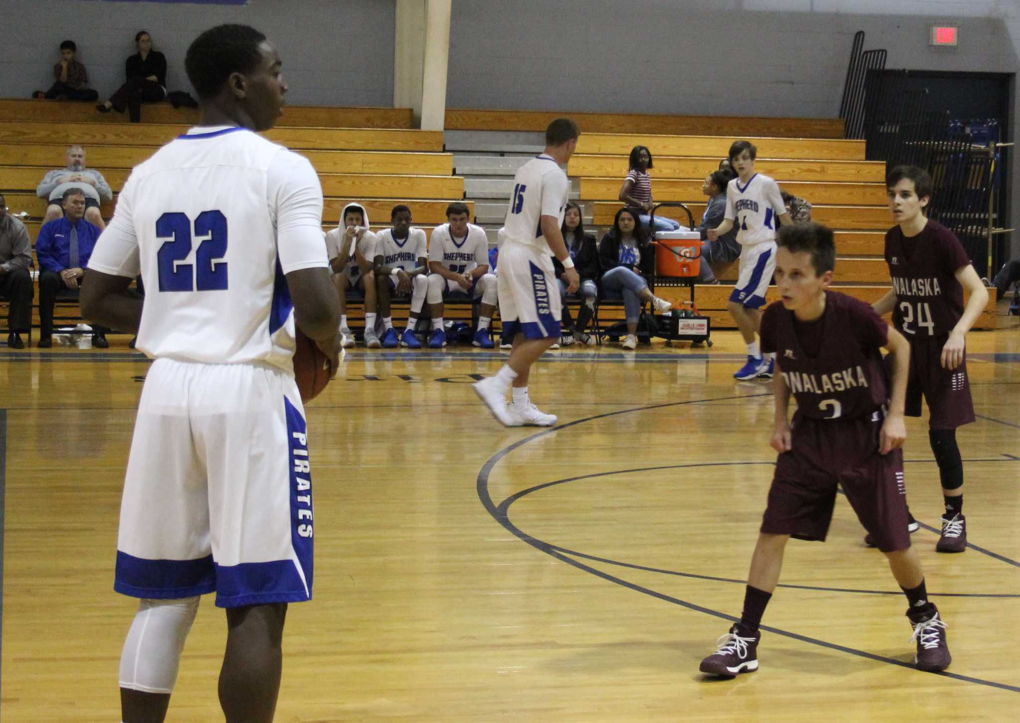 Shepherd Pirates crush Onalaska Wildcats, 82-30