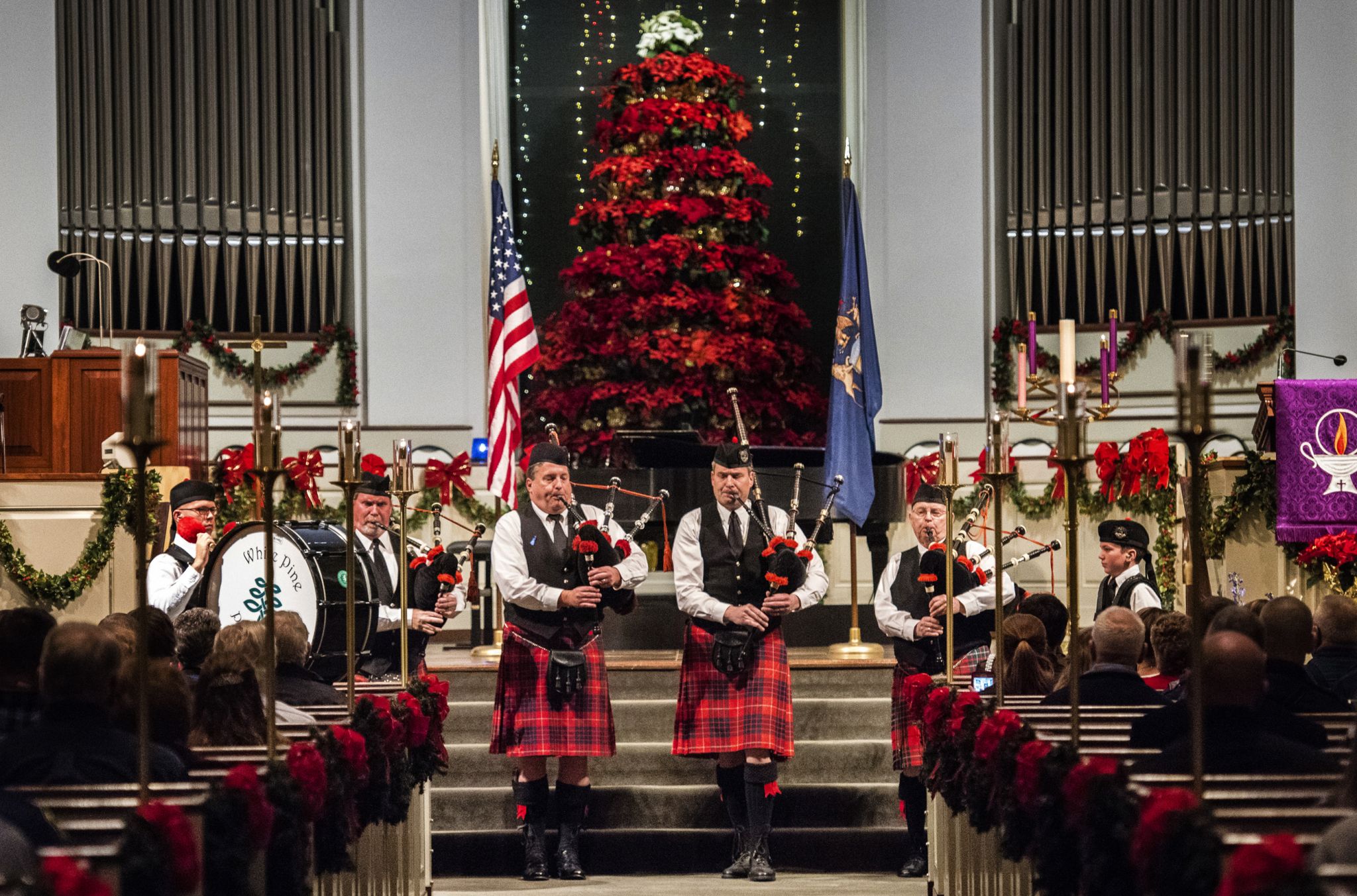 Project Blue Light ceremony honors local first responders