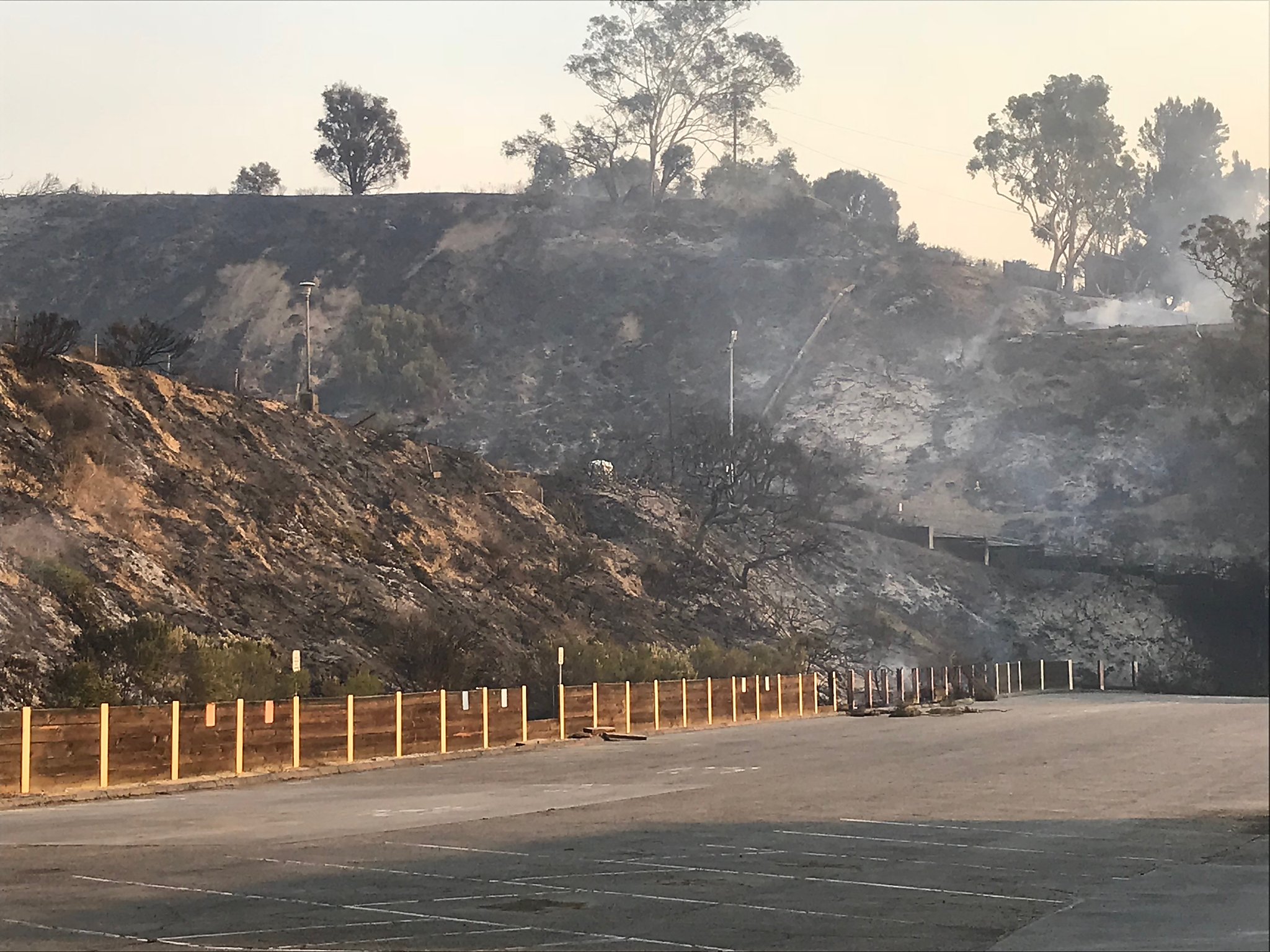 Strike teams from Bay Area fire departments responding to Ventura fire