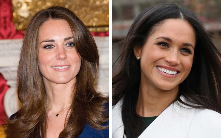 See photos of Kate Middleton, Meghan Markle before they were royals