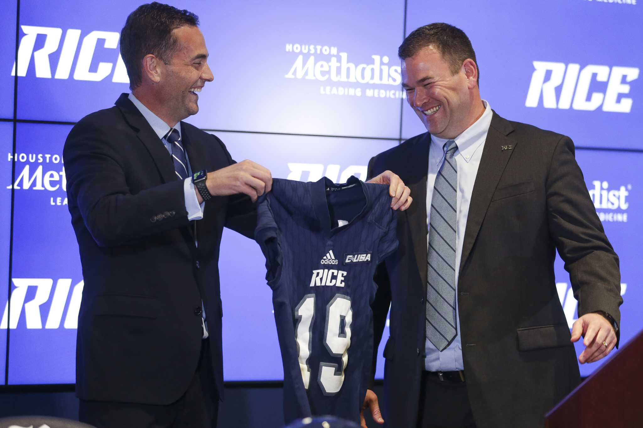 New Rice coach Mike Bloomgren excited about students and football