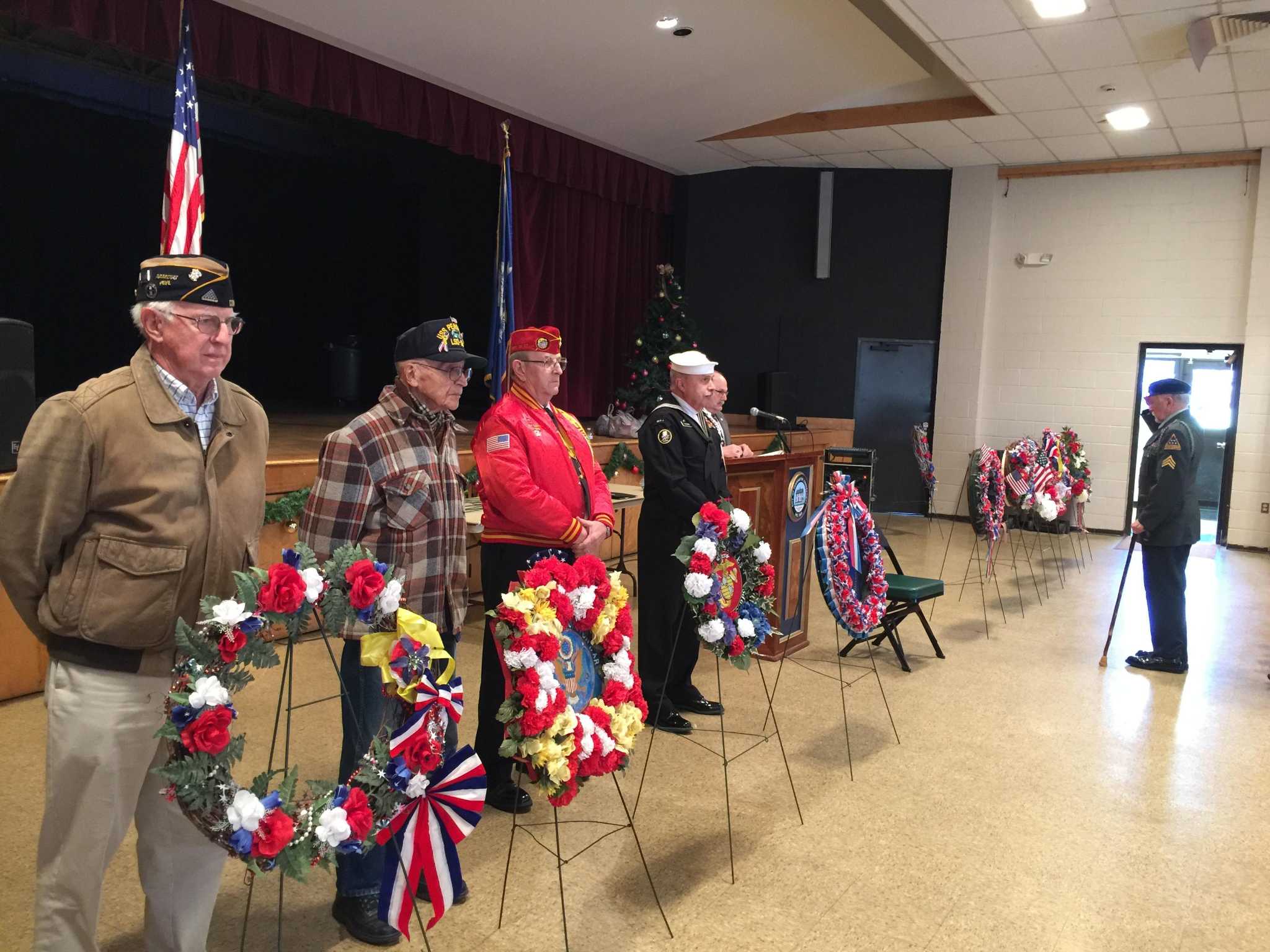Torrington gathers to mark 76th anniversary of Pearl Harbor attack