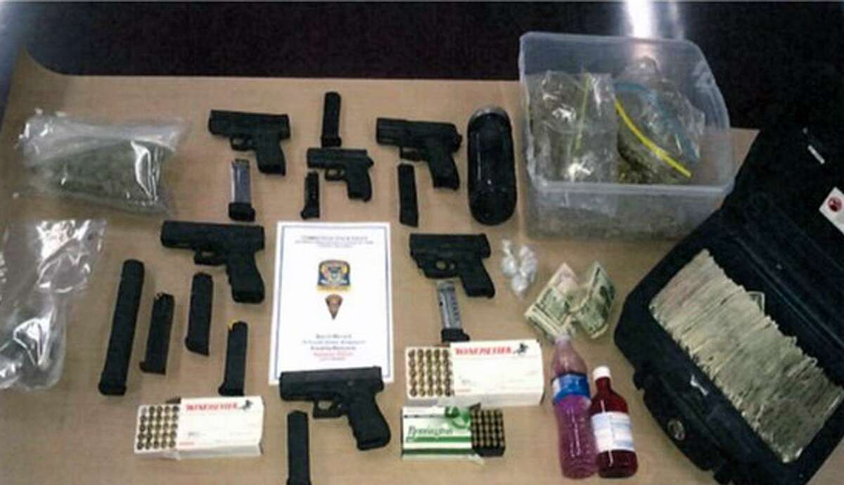Bridgeport police, state police task force crash gun stash house