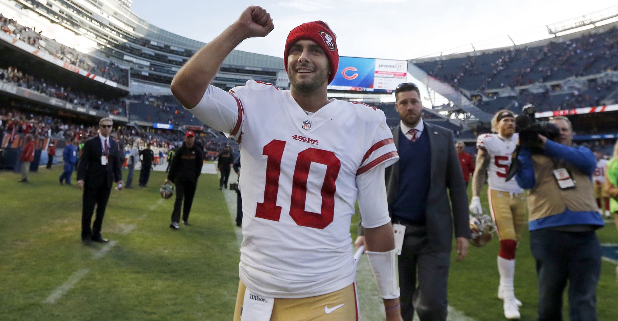 Texans impressed by 49ers quarterback Jimmy Garoppolo