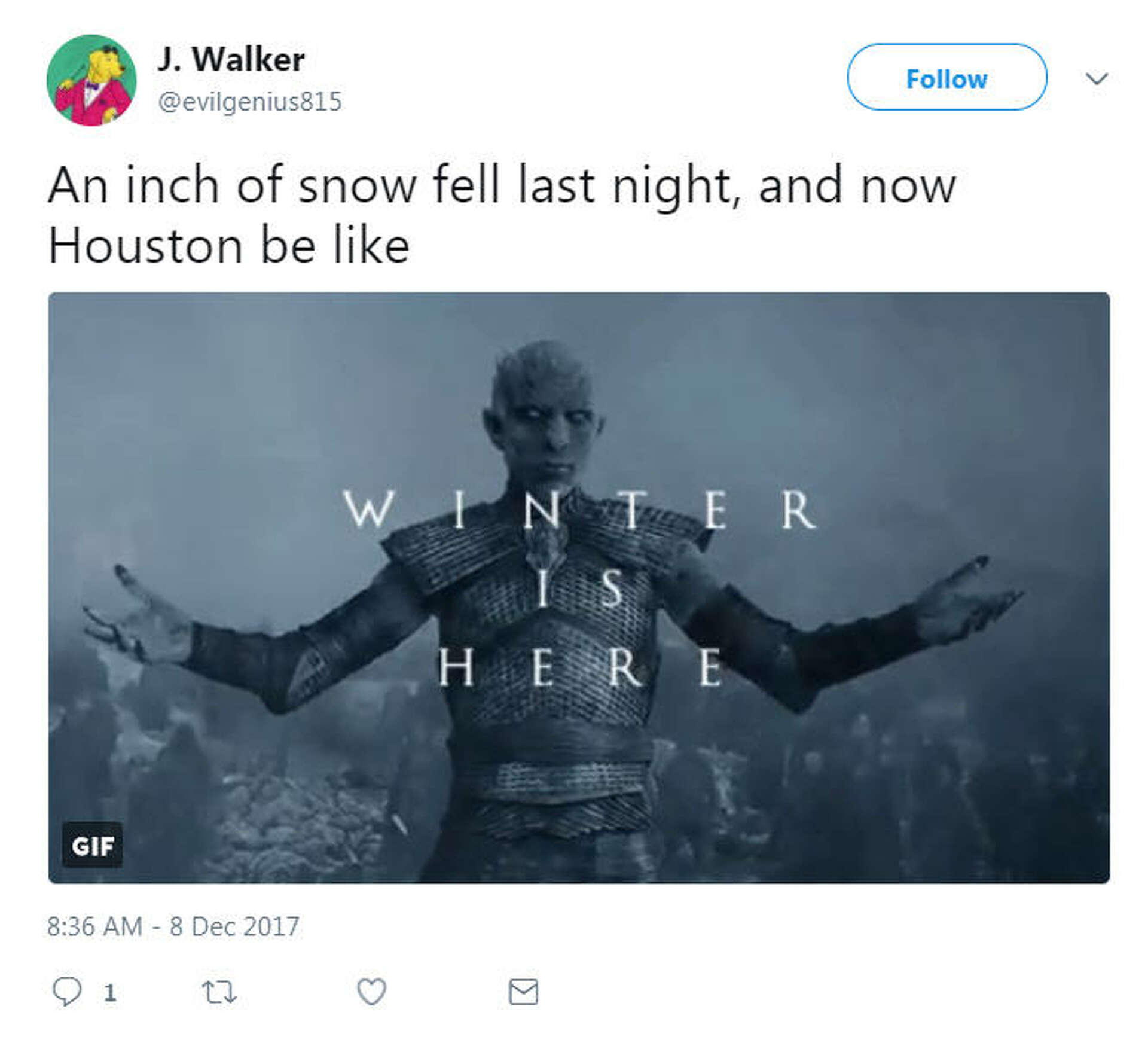 Houston Snow Memes