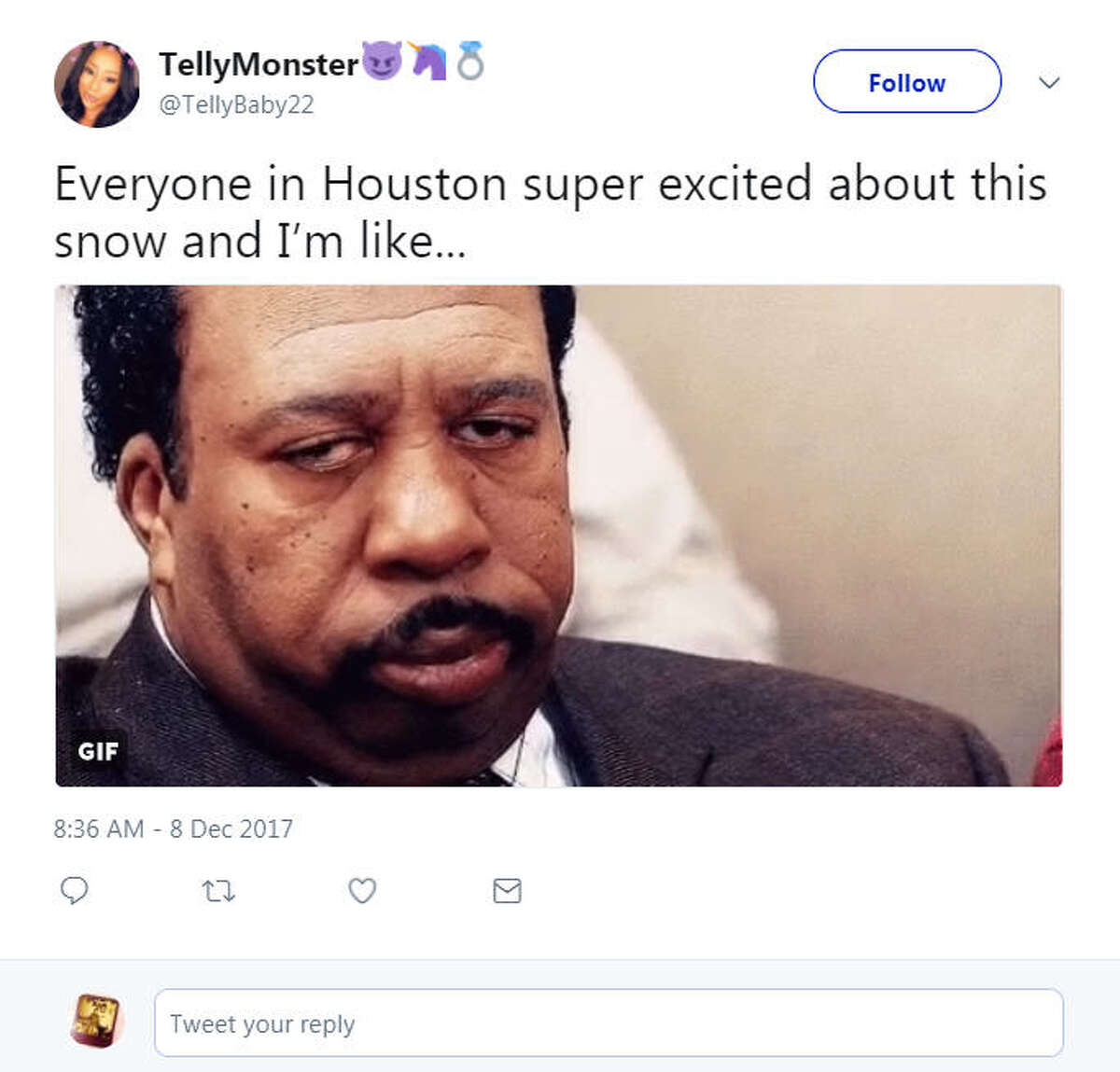 Snow in Houston has people busting out hilarious memes
