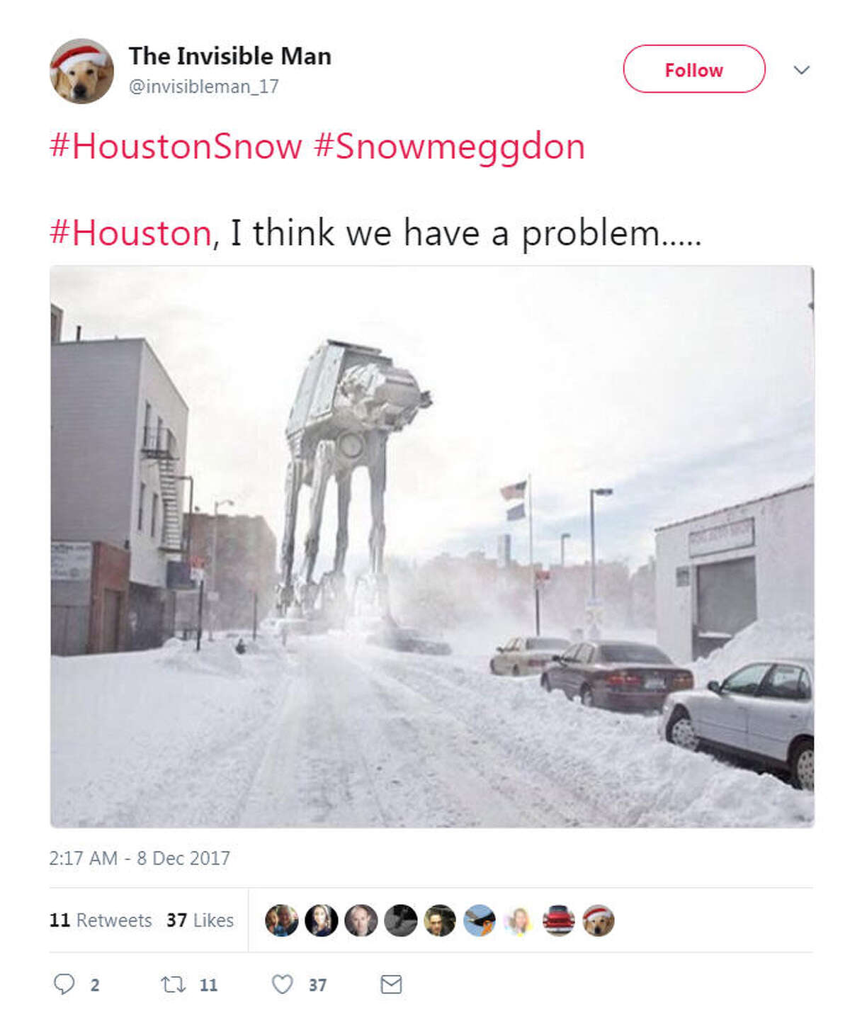 Snow in Houston has people busting out hilarious memes