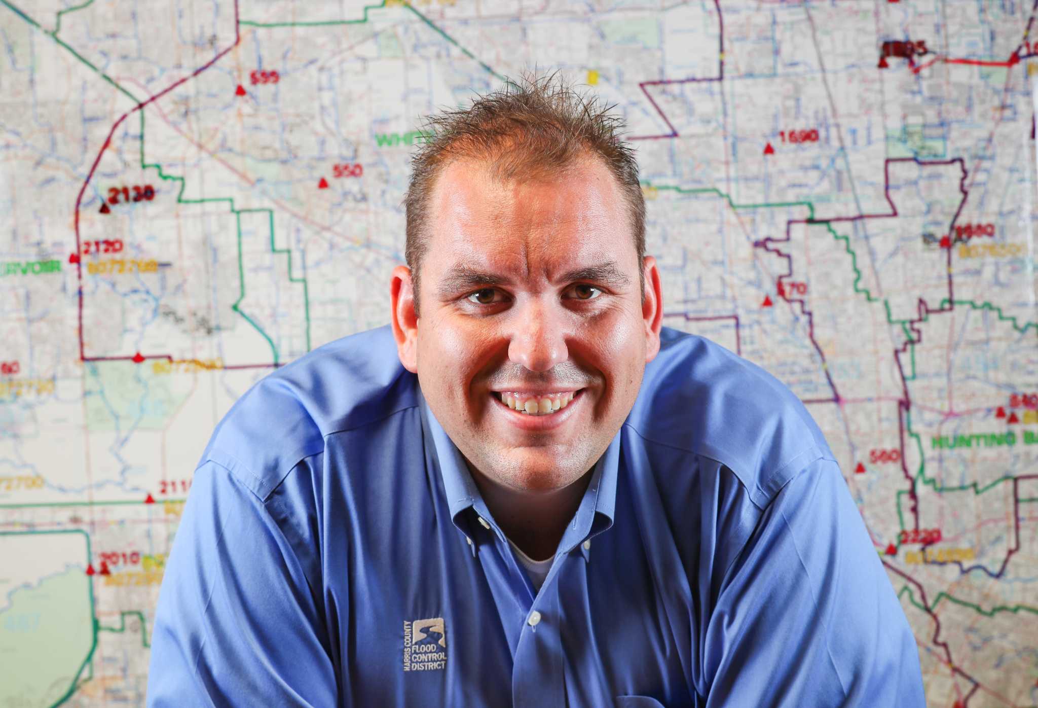 Meteorologist Jeff Lindner provided calm during the height of the storm