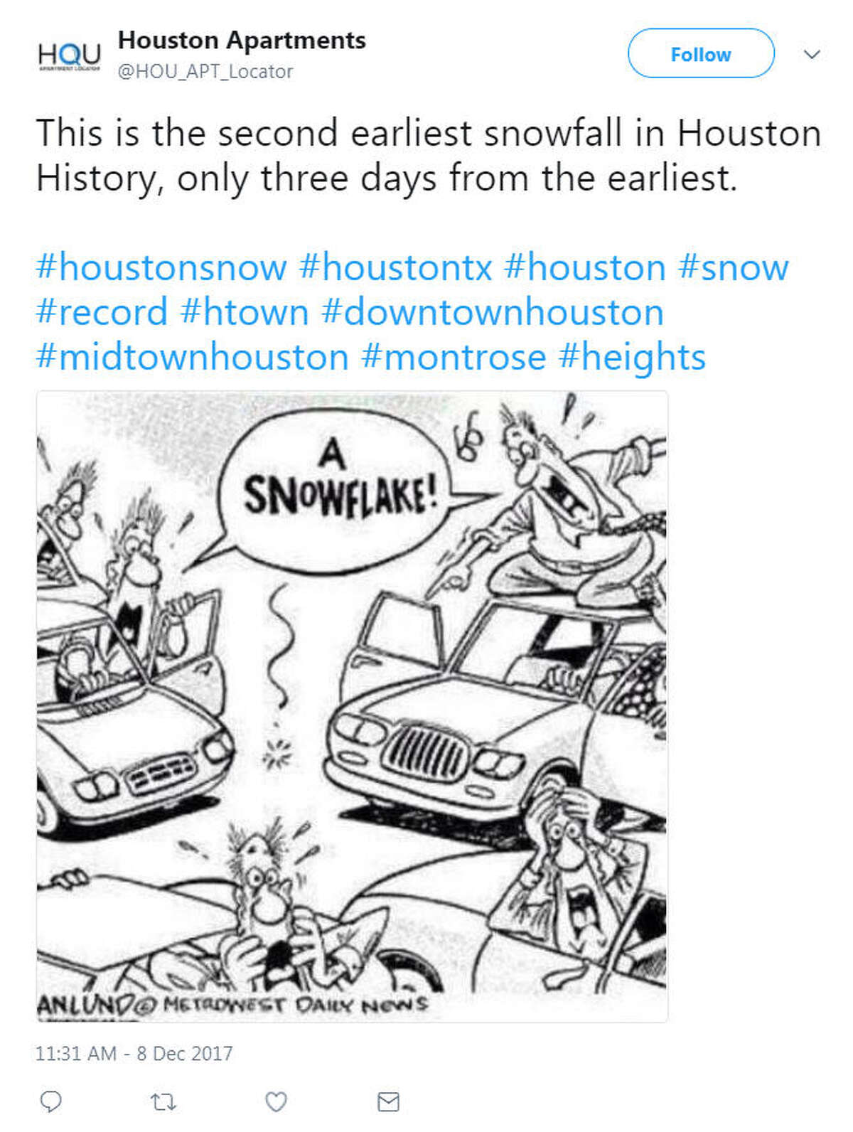 Snow in Houston has people busting out hilarious memes