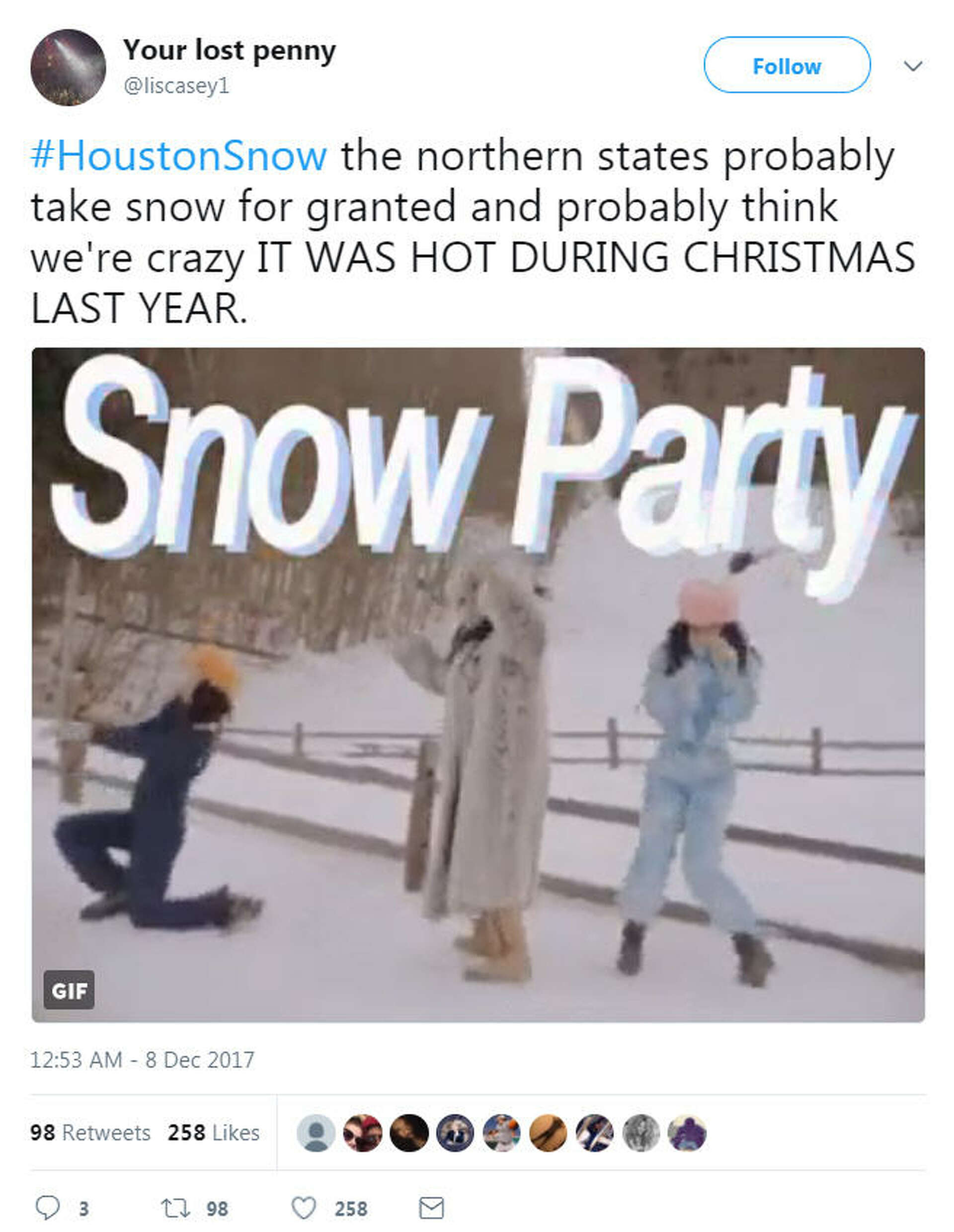 Houston Snow Memes