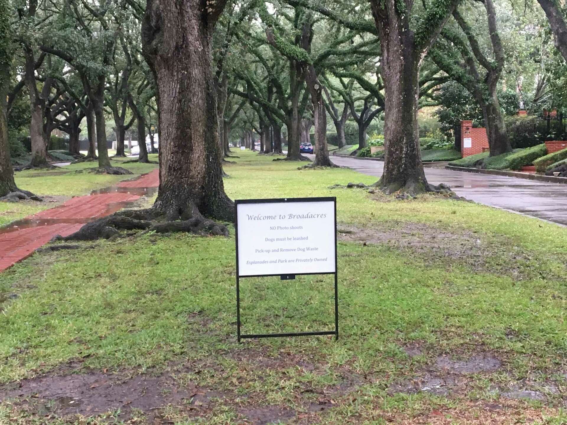 Houston’s most beautiful streets now off limits to photographers