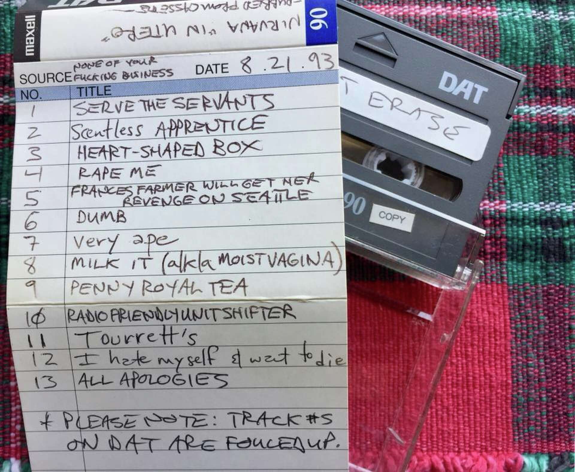 'Nostalgia is for Losers' shows off relics of '90s grunge era