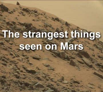 A strange thing seen on Mars that might actually mean something