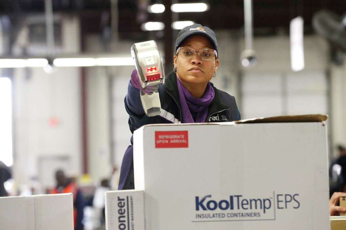 FedEx works around the clock to deliver holiday packages