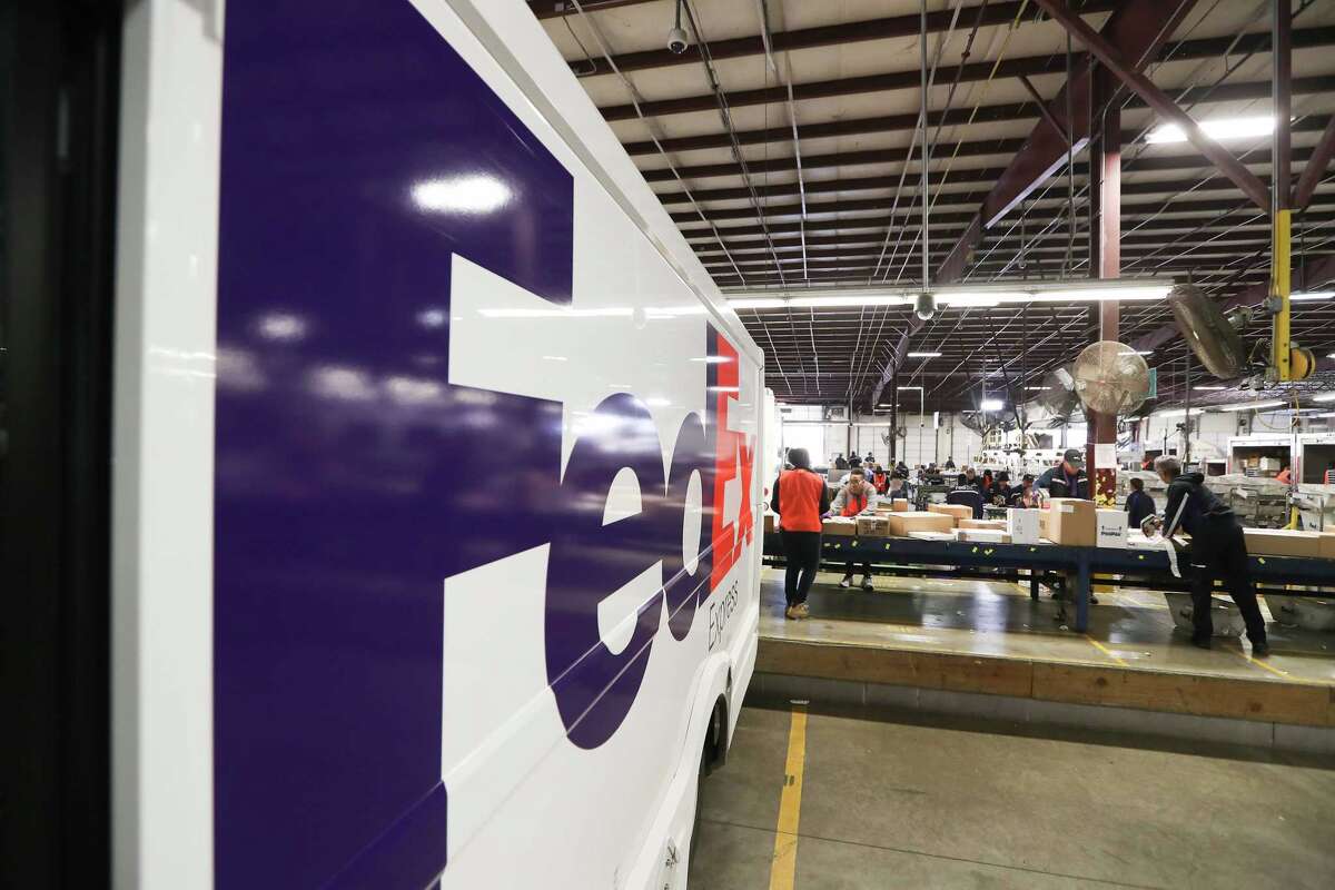 FedEx works around the clock to deliver holiday packages