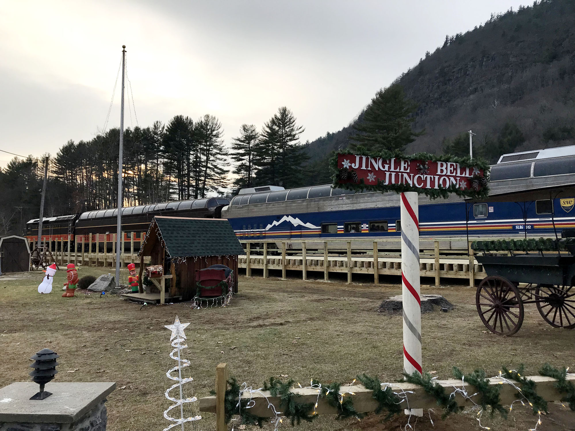 Santa-themed train's move pays off for Stony Creek ranch