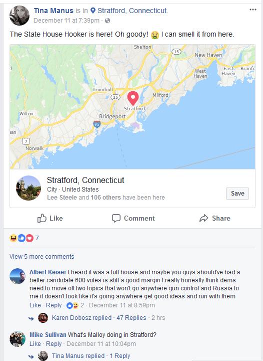 Manus in hot water over Facebook post