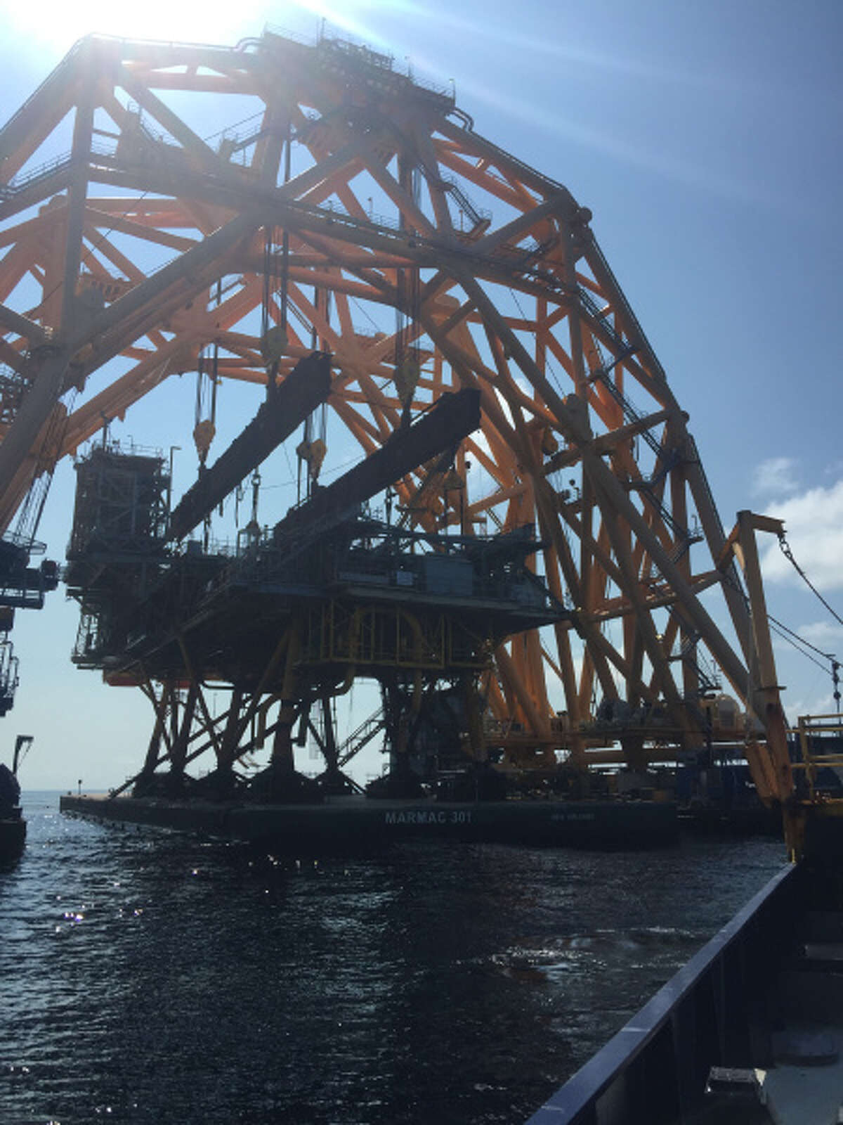 31 million barrels of oil later, new life for old rig