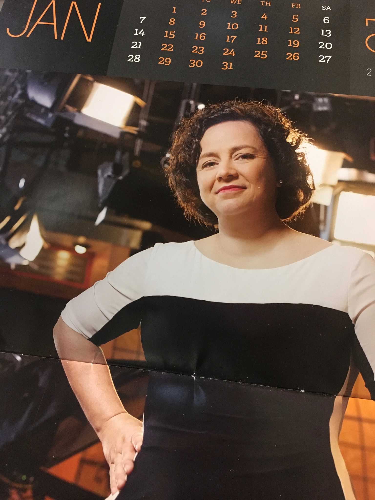 Female chemical workers win calendar cover