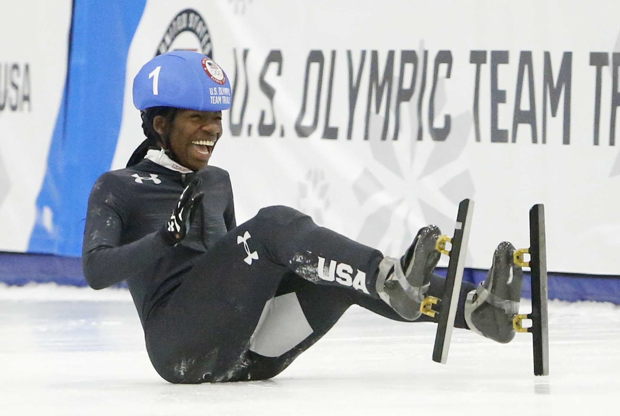 Maame Biney is first black woman to make Olympic speedskating team