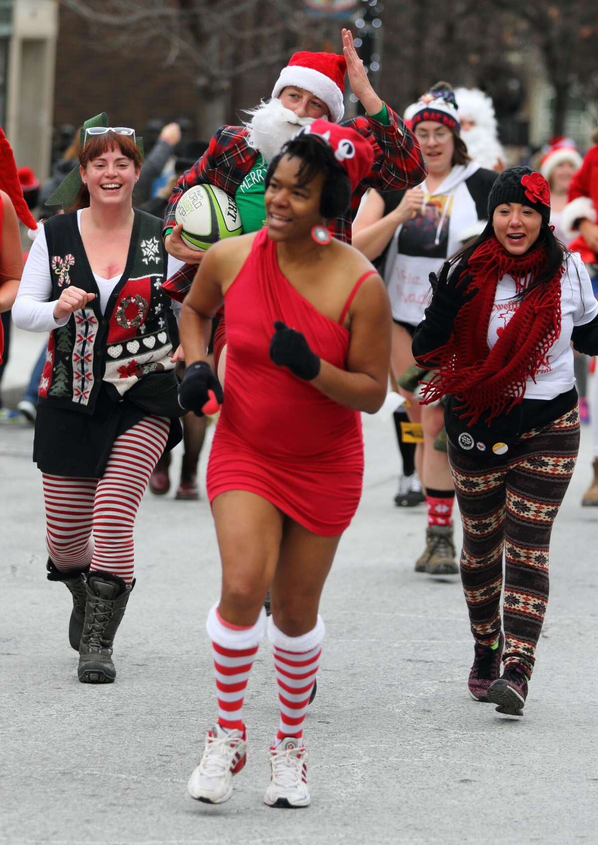 SEEN: Santa Speedo Sprint 2017