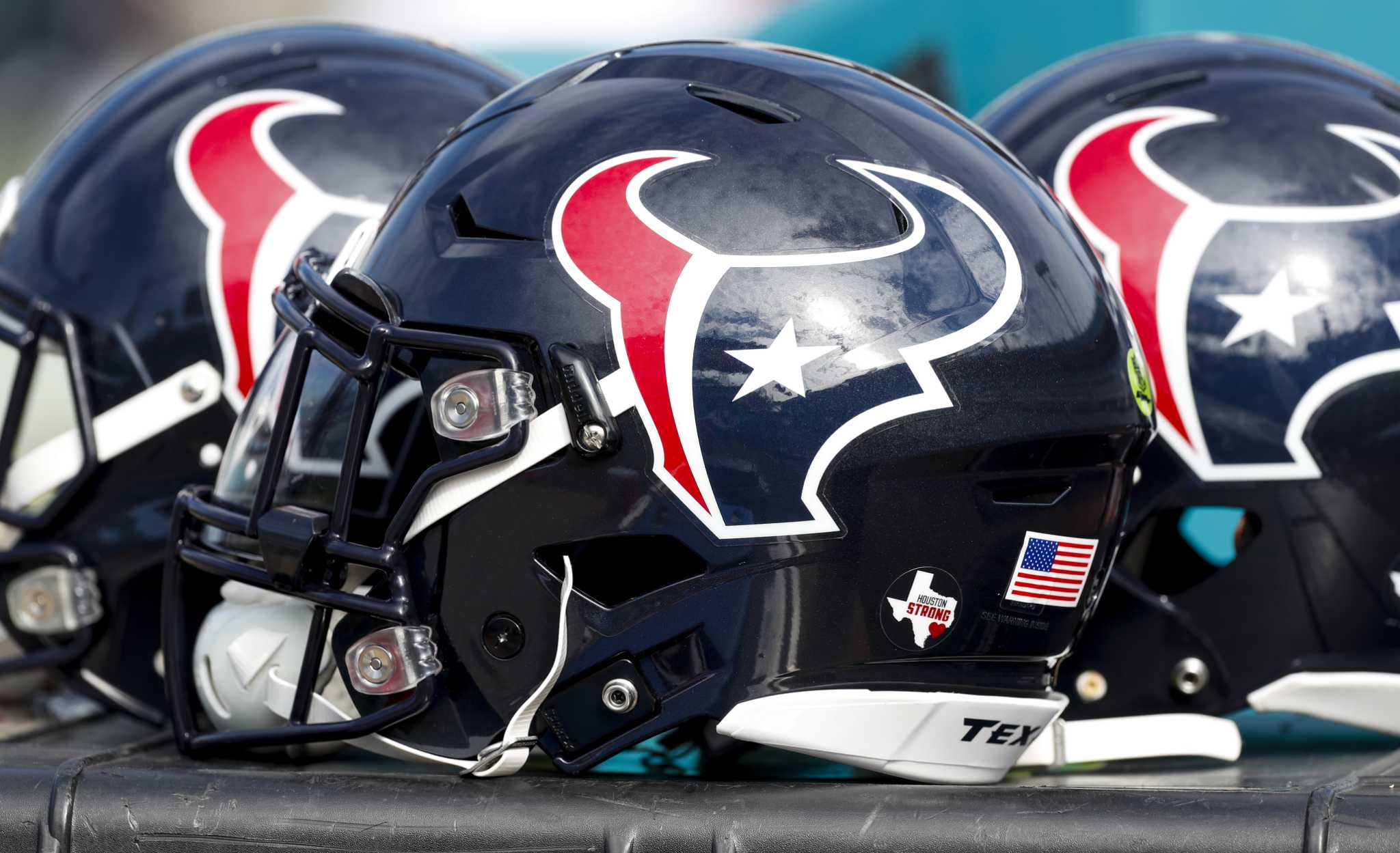 Western Illinois CB Tyrin Holloway works out for Texans