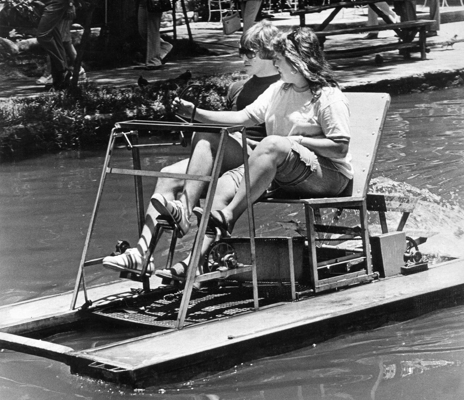 Pleasure craft have been plying S.A. River for more than 100 years