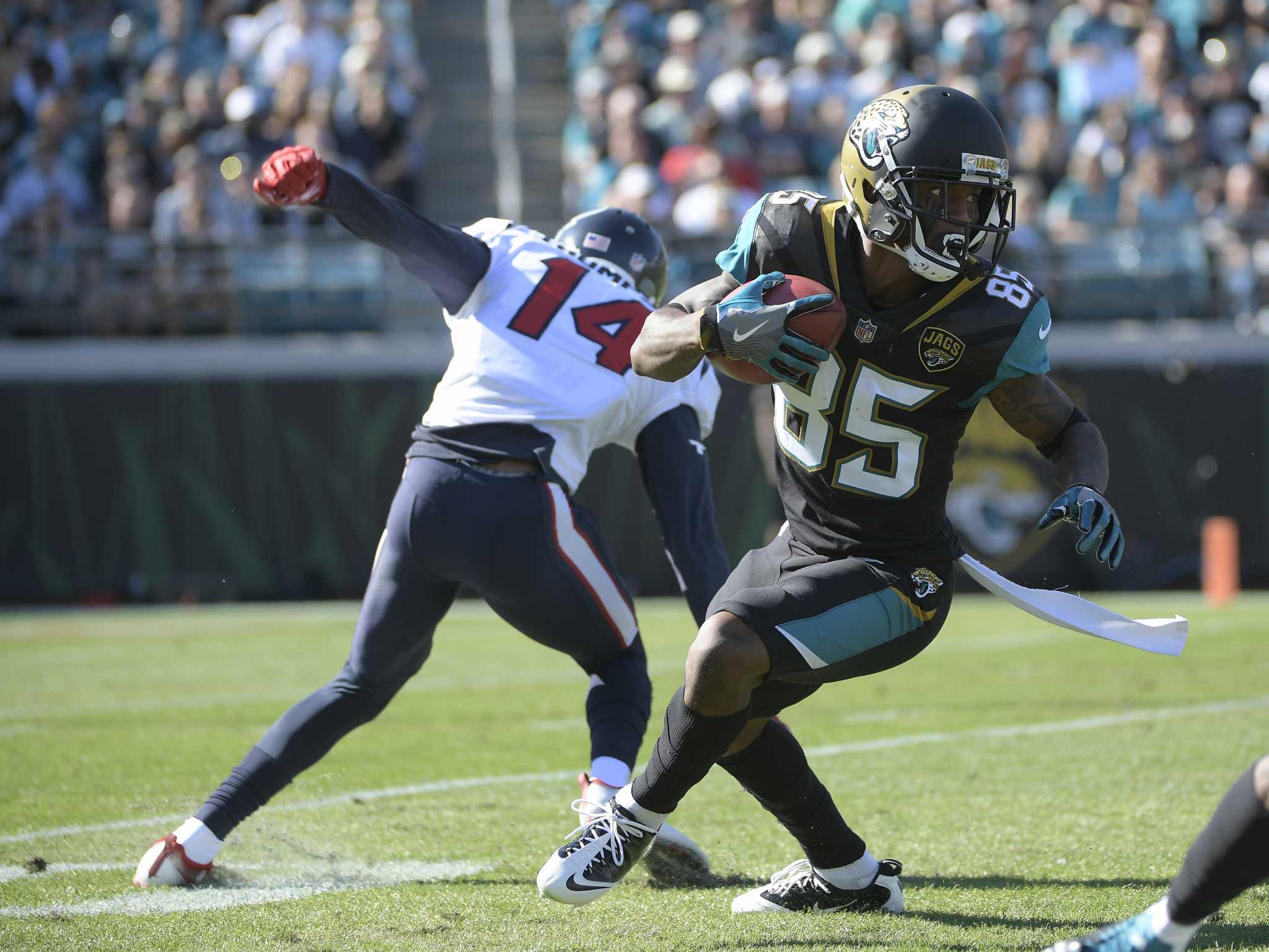 Ex-Jaguars WR-PR Jaydon Mickens visiting Texans