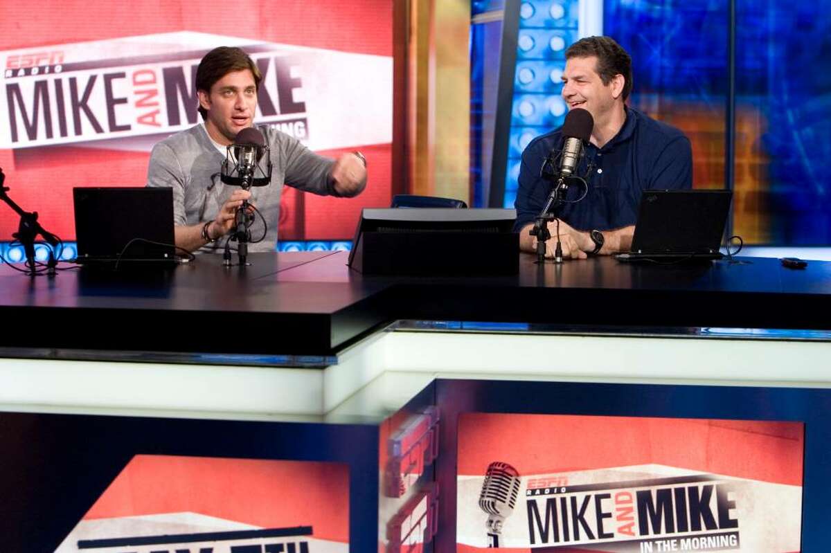 Greenberg of 'Mike and Mike' at Westport Library