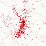 Map shows Texas' most dangerous places for pedestrians - Houston Chronicle