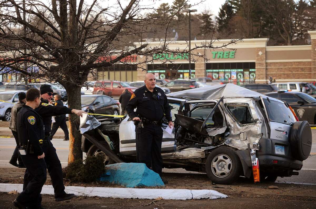 Pedestrian killed, 4 critical after Bridgeport accident