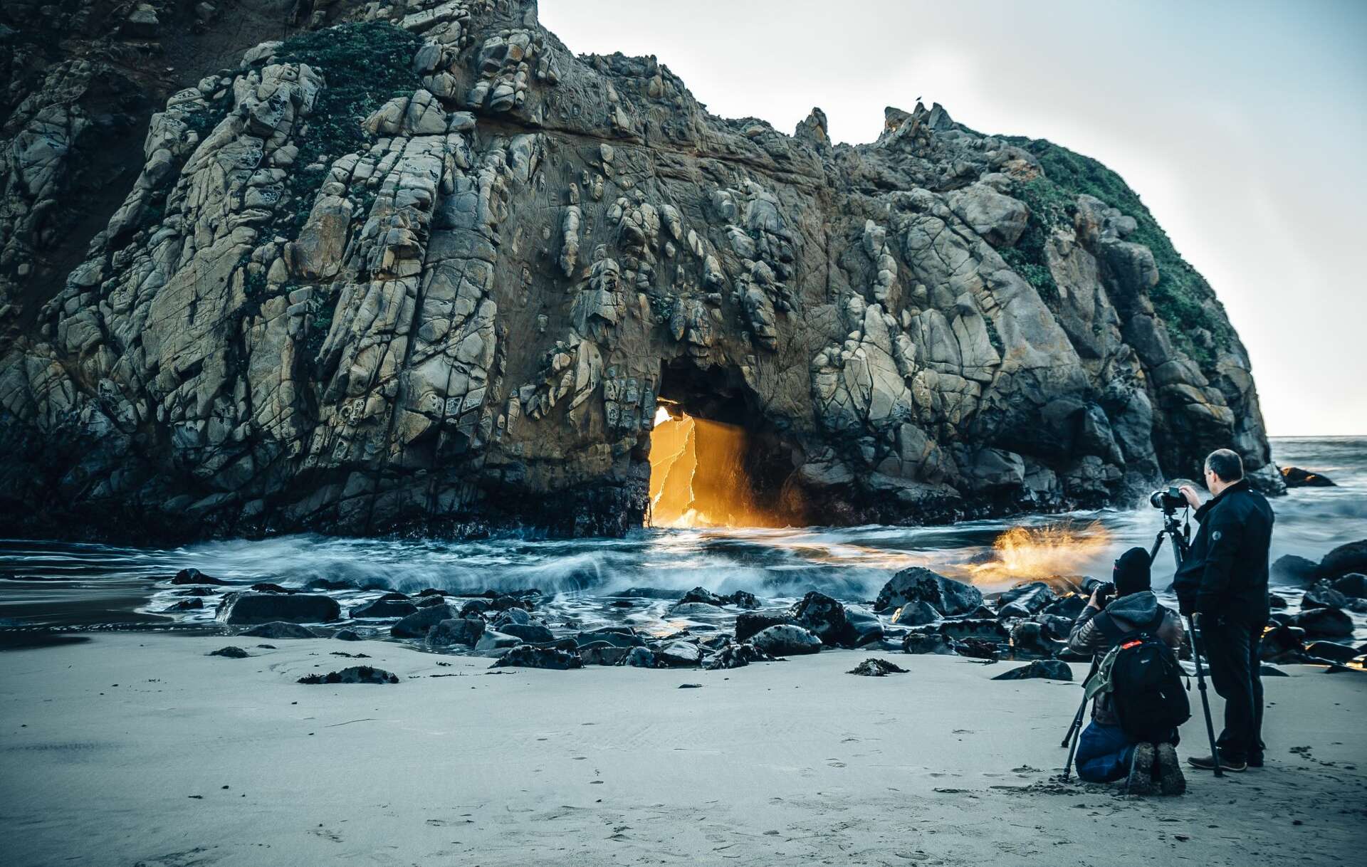 Now is your chance to see Big Sur's famous, fiery light tunnel before ...