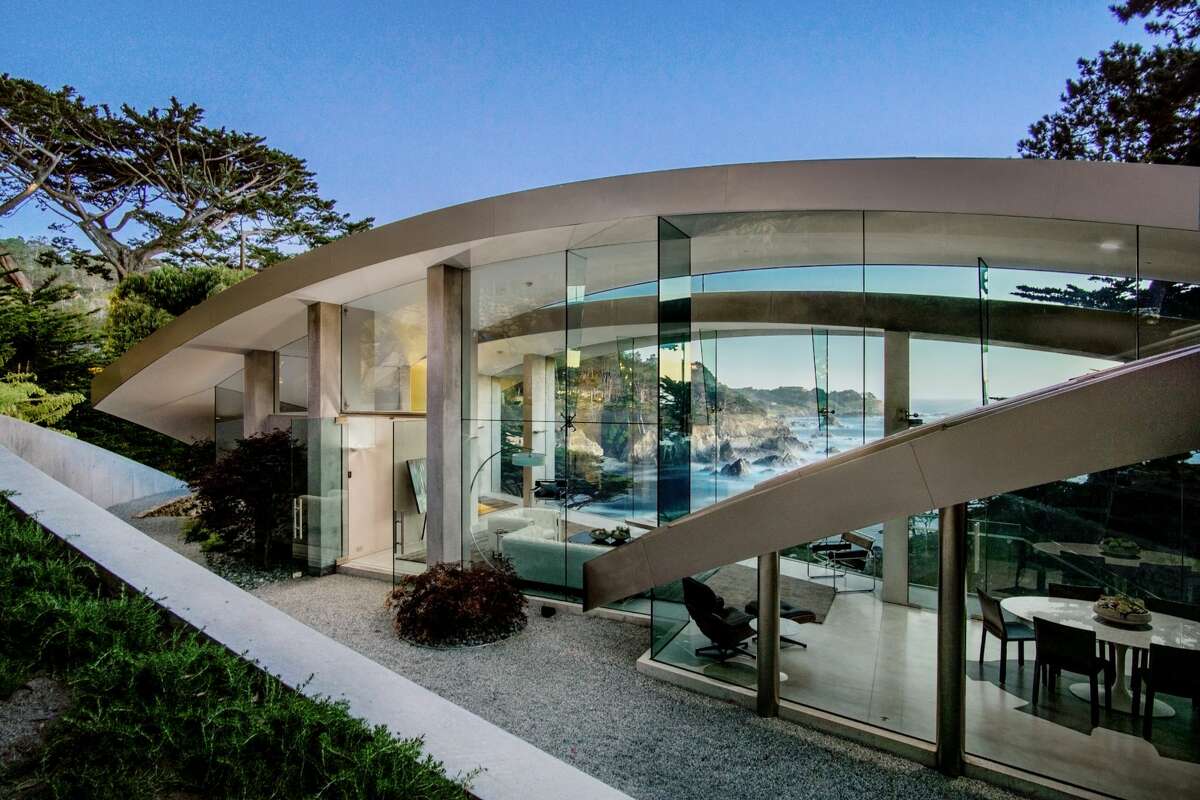 $11.4 million see through oceanfront home off Highway 1 will take your ...