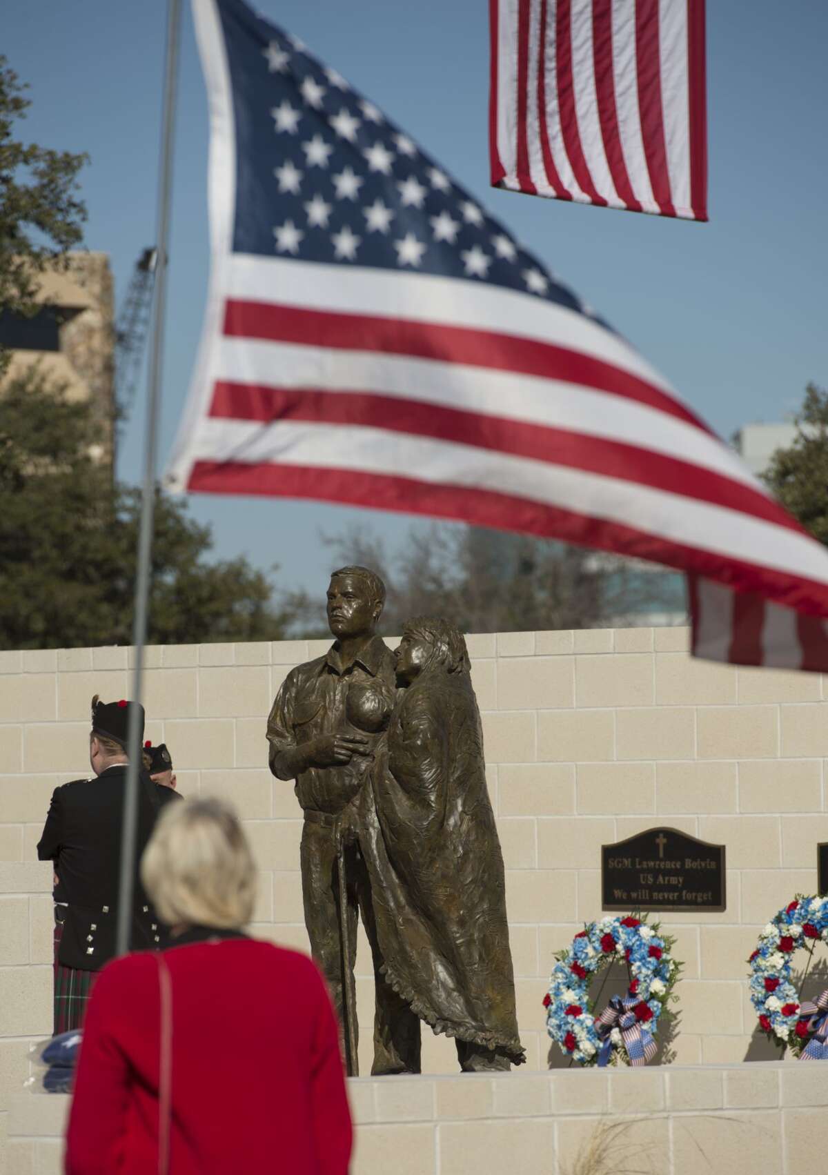 Hero Plaza dedicated to honor wounded veterans who died