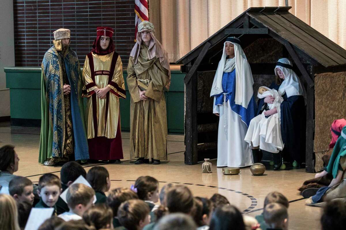 Photos: Christmas play in Bethlehem