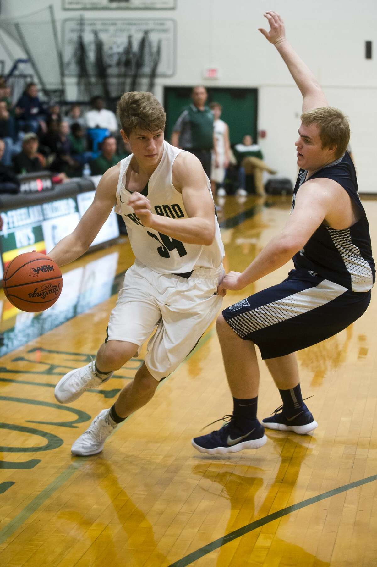 Freeland vs. John Glenn basketball - Thursday, Dec. 21, 2017