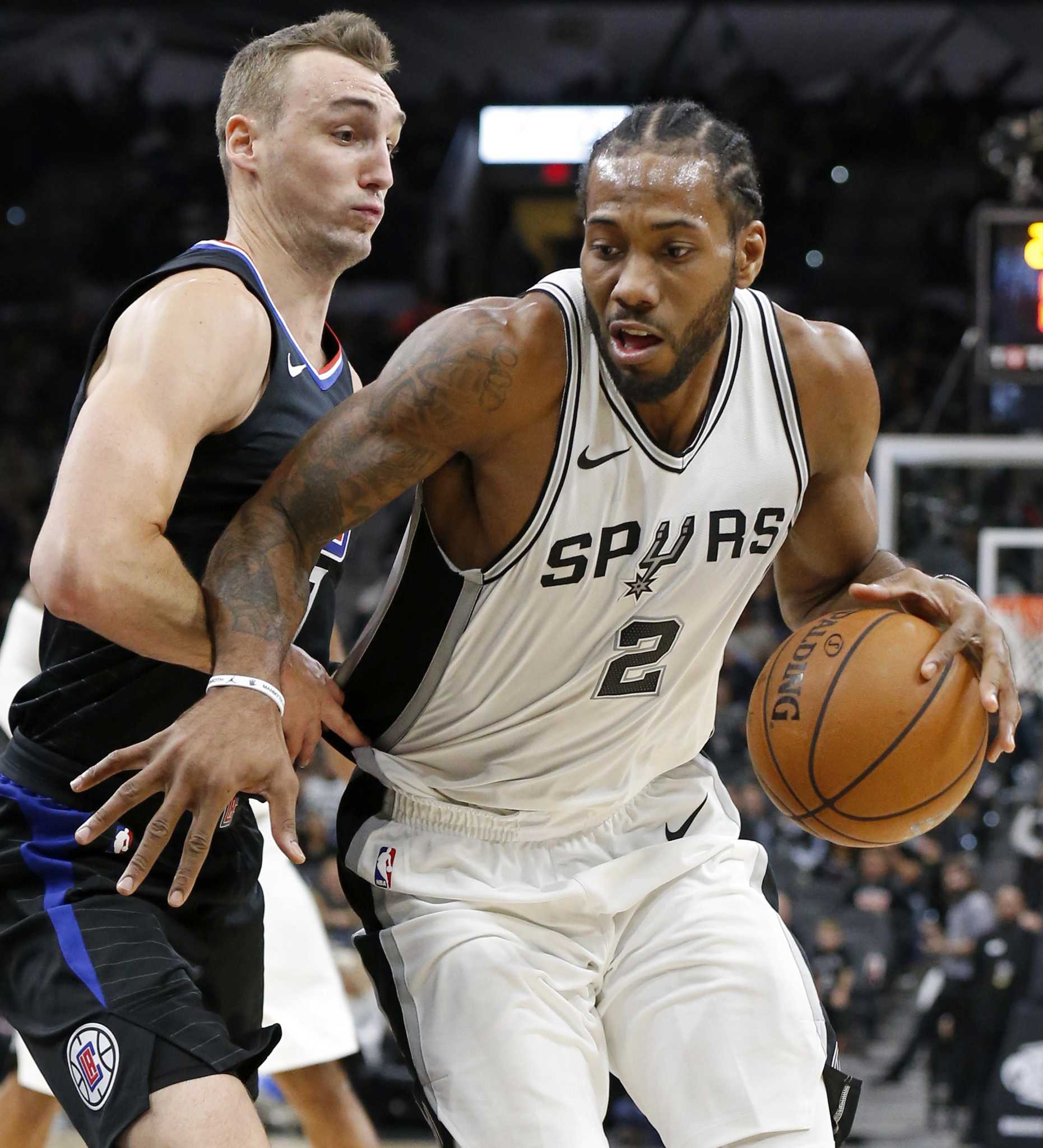 Leonard out against Knicks