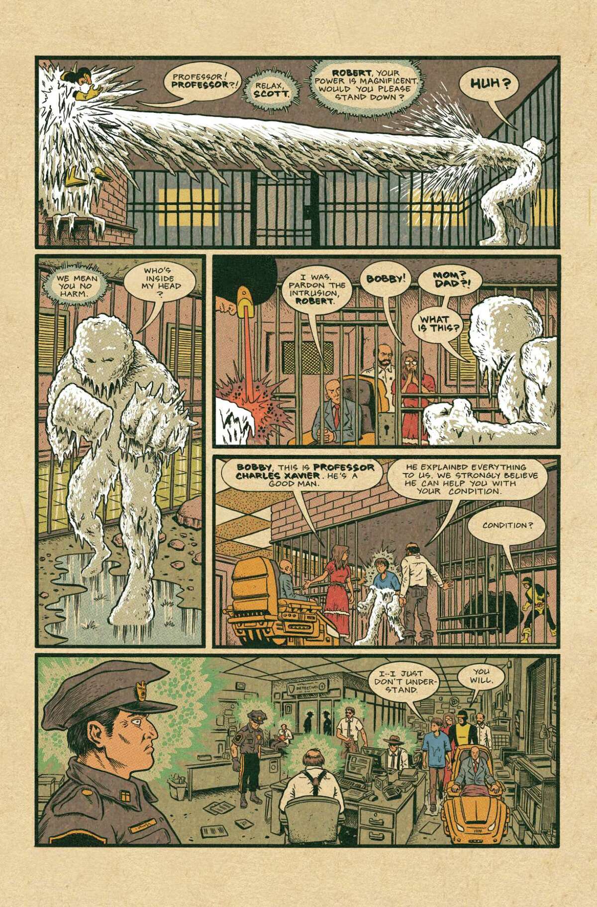 In 'X-Men Grand Design,' comic-book artist Ed Piskor streamlines story arc