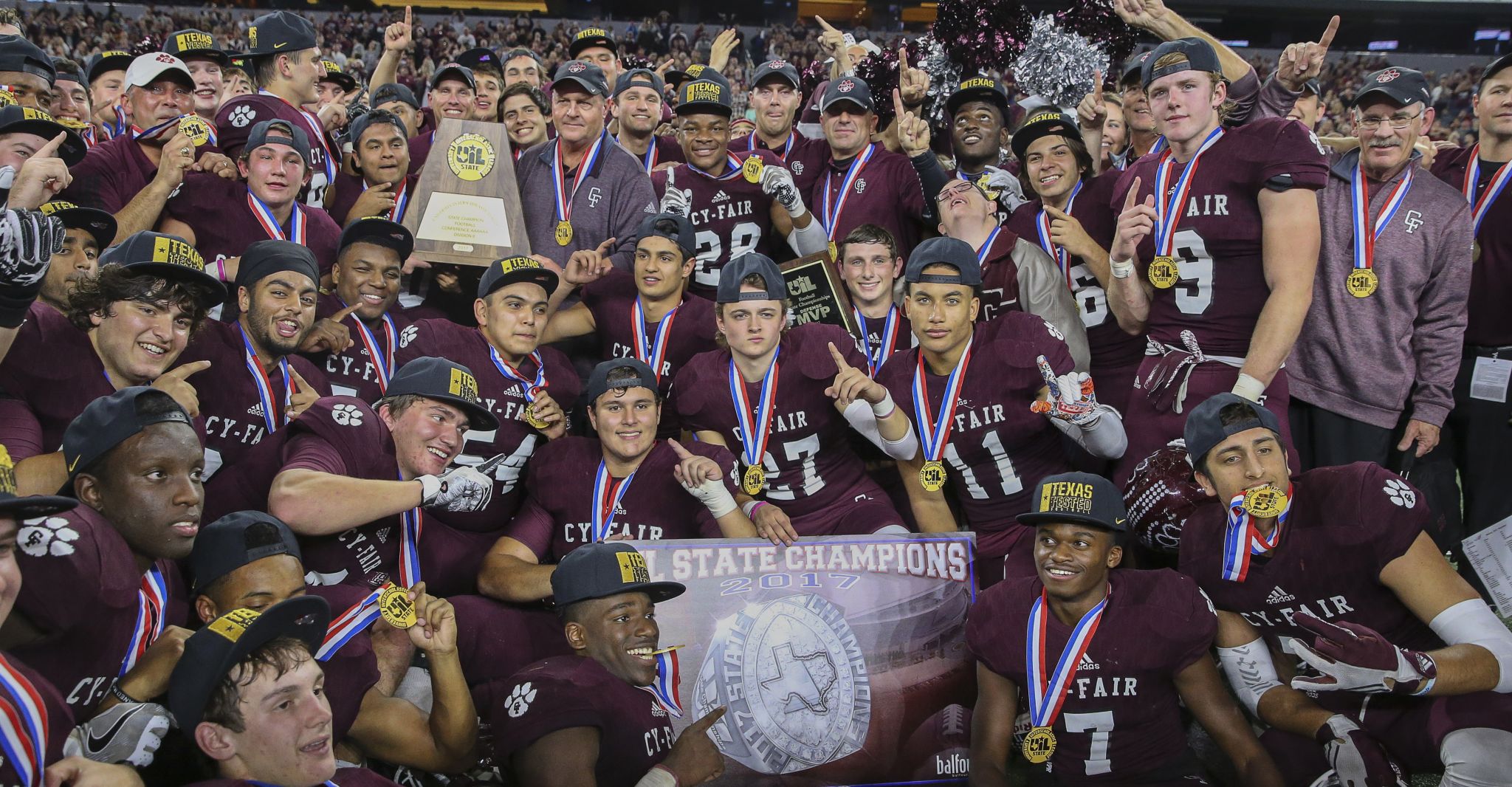Cy-Fair claims first state title by defeating Waco Midway