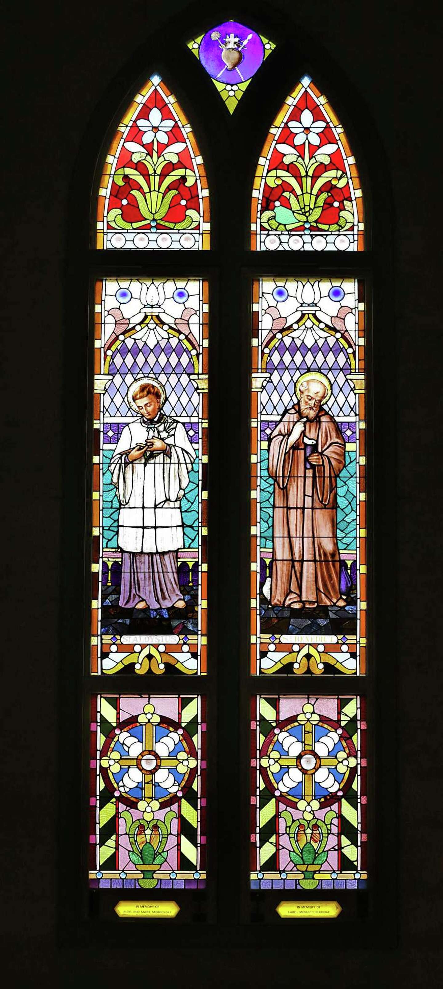 Churches’ stained-glass windows show and tell a story of faith