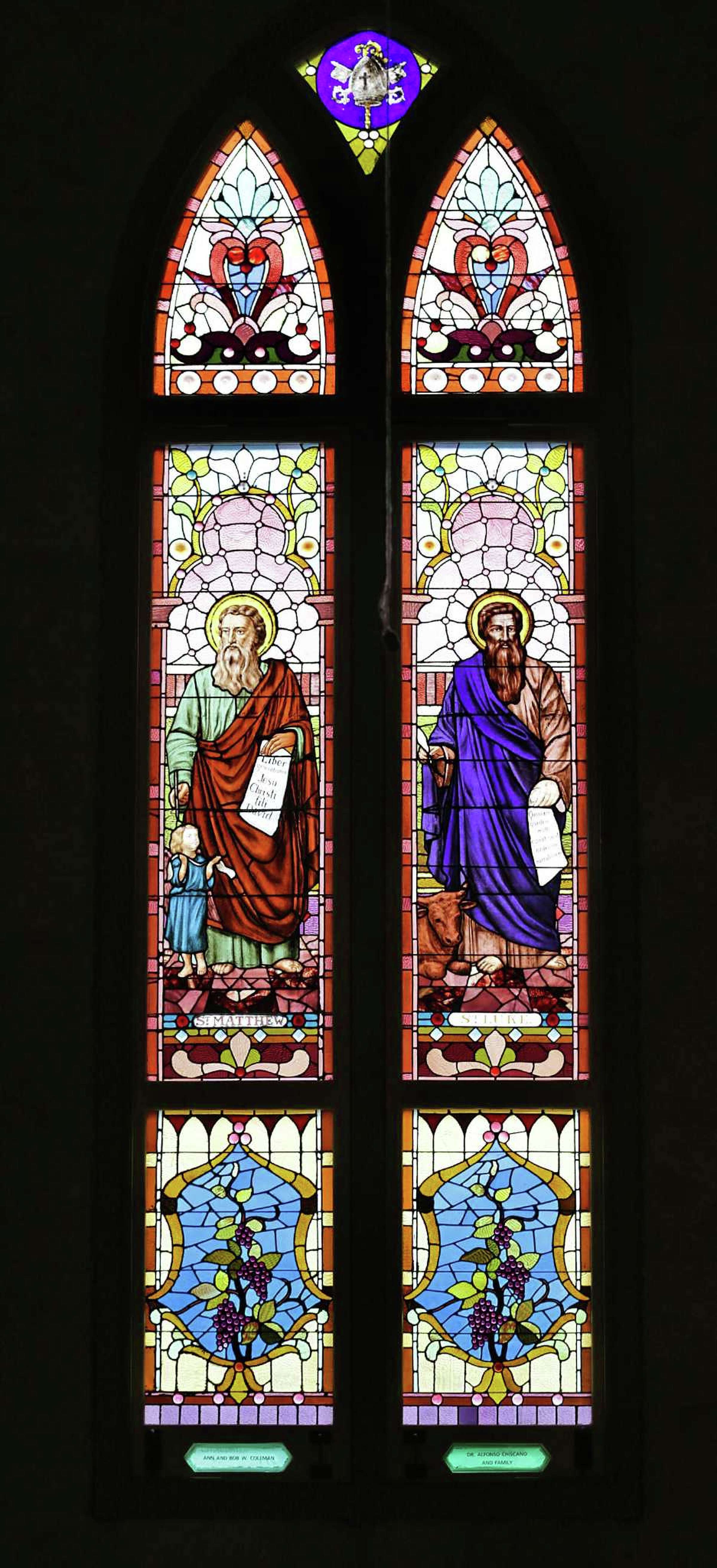 Churches’ stained-glass windows show and tell a story of faith