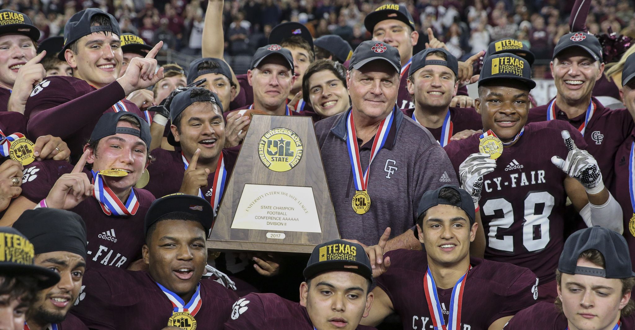 Decades of dedication pay off for Cy-Fair coaches with state title