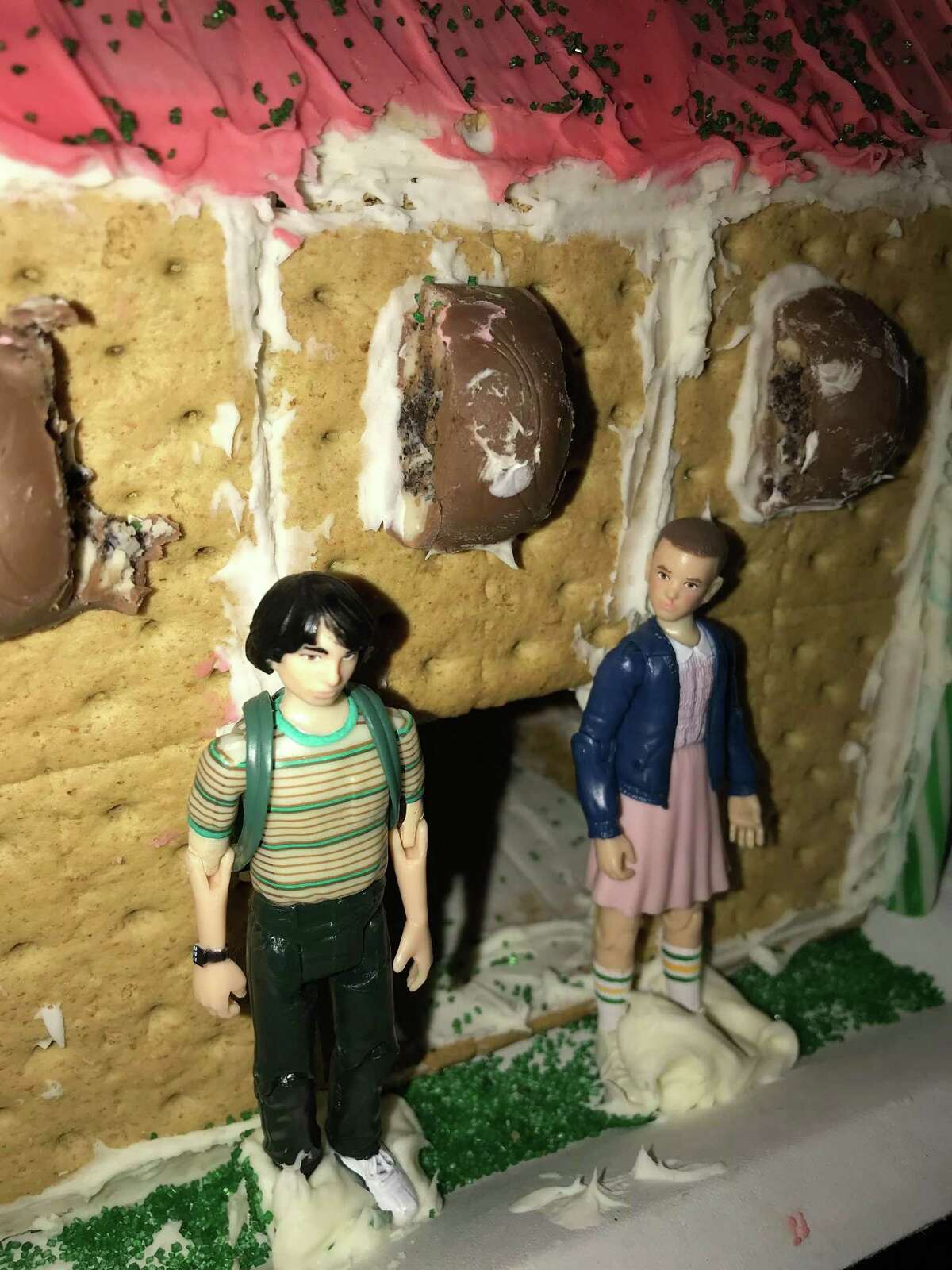 Check out this 'Stranger Things' gingerbread house