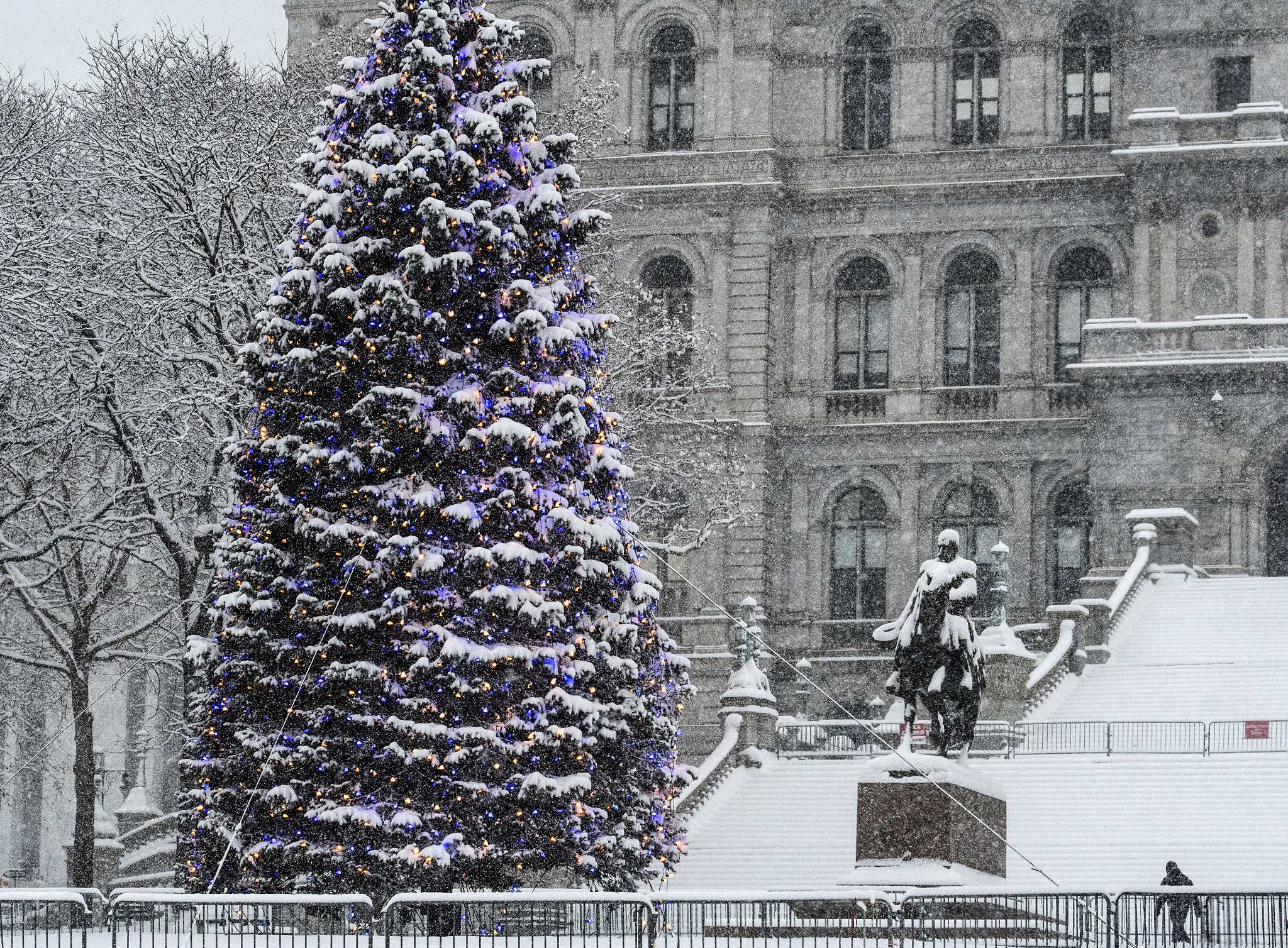 Albany snowfall totals this century