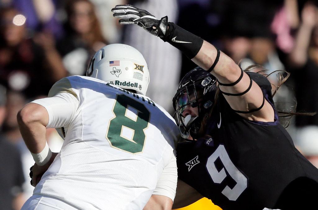 Line play an unlikely strength for TCU defense
