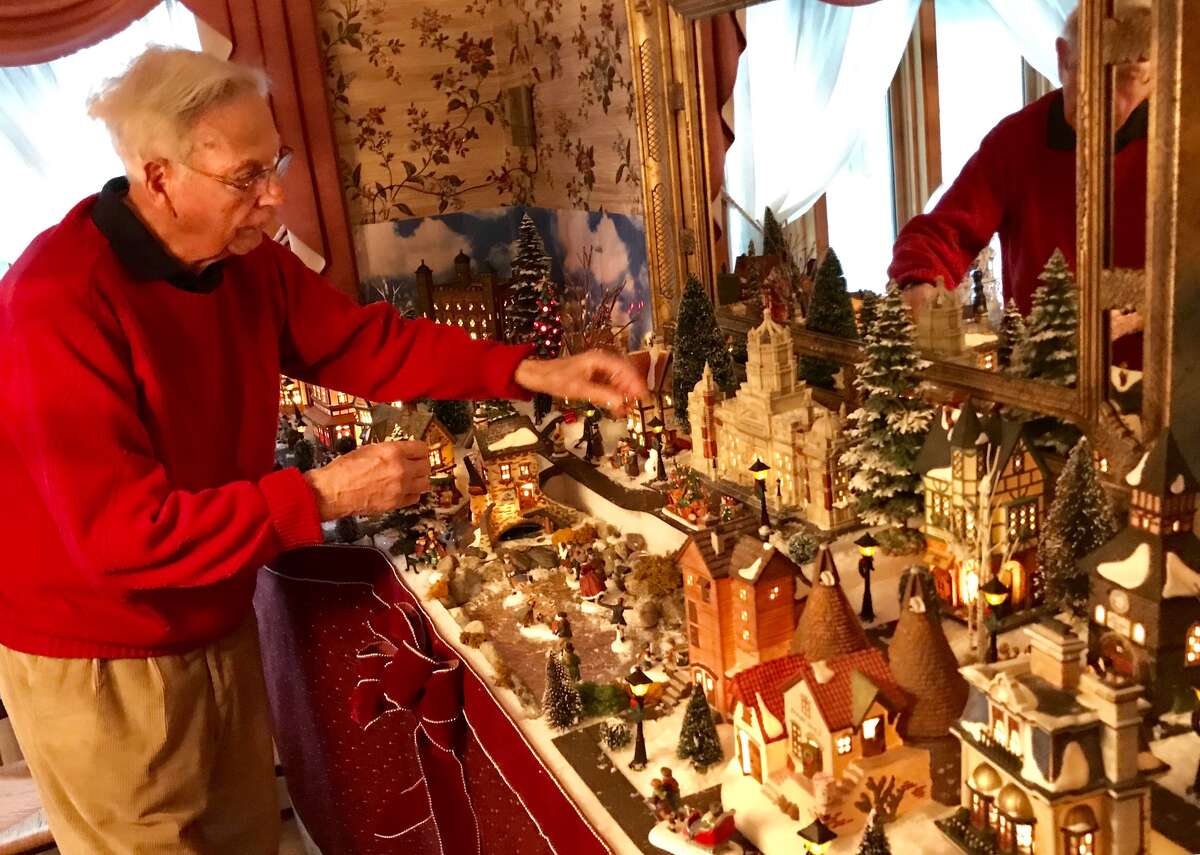 A Christmas village grows in Selkirk home
