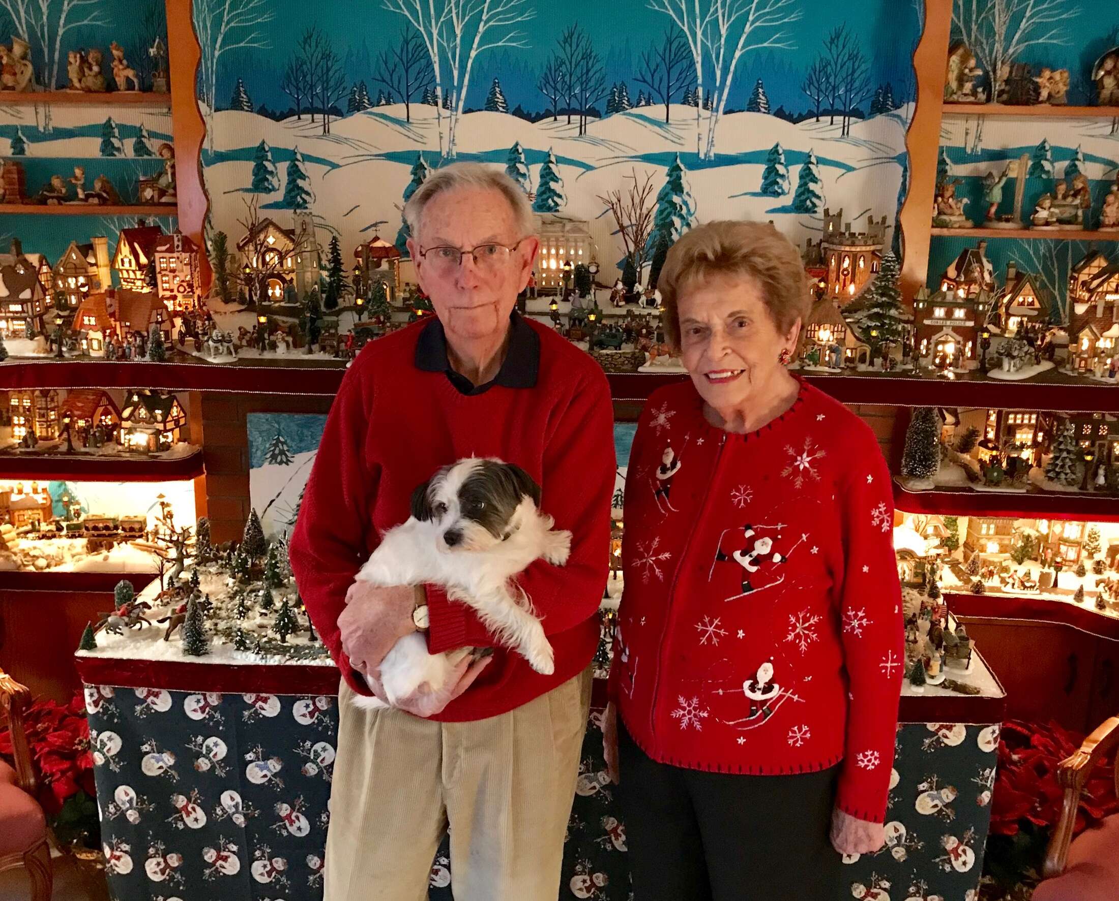 A Christmas village grows in Selkirk home